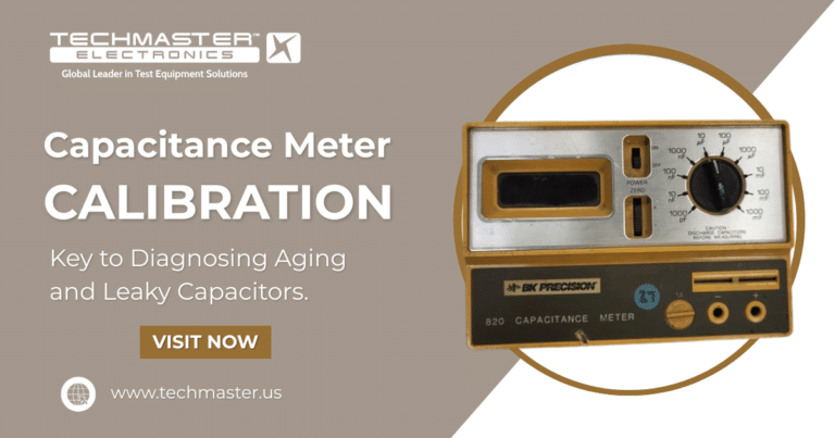 Capacitance Meter Calibration: Key to Diagnosing Aging - Techmaster ...